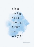 ABC Wallposters – Cute alphabet posters and design for kids in all ages.