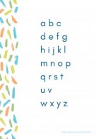 ABC Wallposters – Cute alphabet posters and design for kids in all ages.