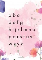 ABC Wallposters – Cute alphabet posters and design for kids in all ages.